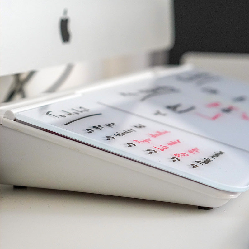 Desktop Whiteboard – Modern Office Accessory and Desktop Organizer ...