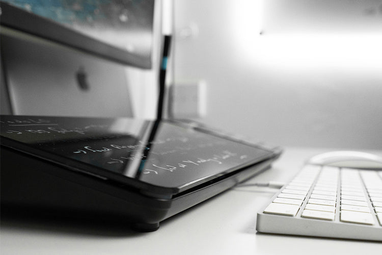 Desktop Whiteboard – Modern Office Accessory and Desktop Organizer ...