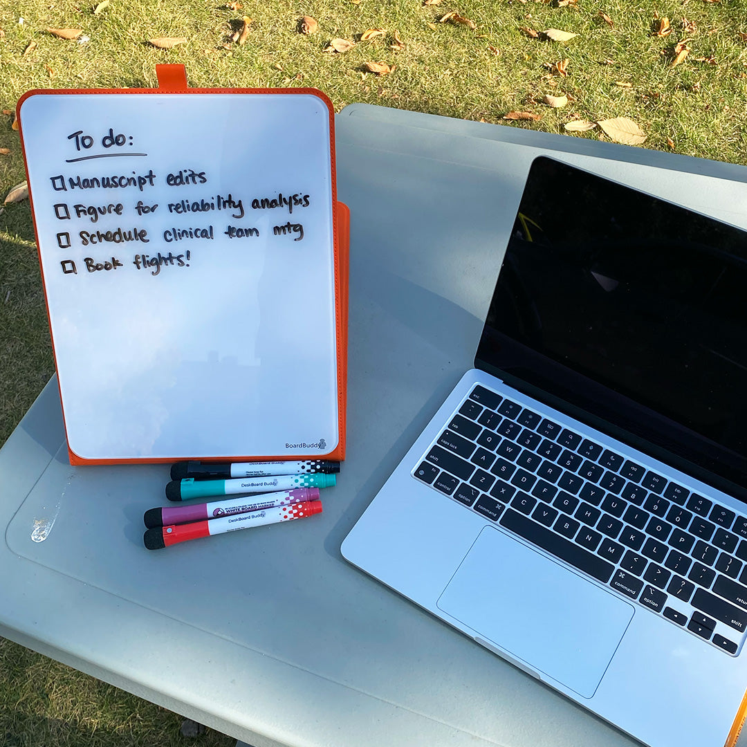 DeskBoard Buddy Desktop Whiteboard – The Smarter Alternative to Sticky