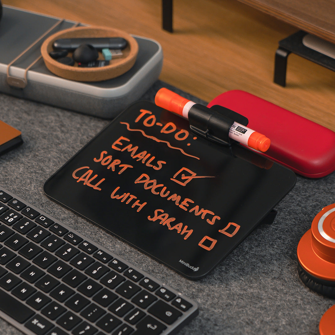 DeskBoard Buddy Desktop Whiteboard - Eliminate Your Sticky Notes Today