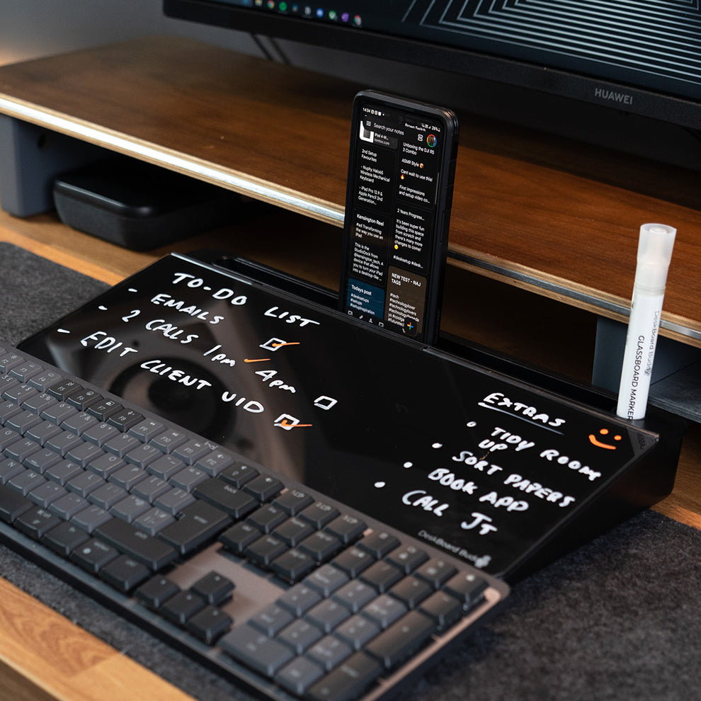 DeskBoard Buddy Desktop Whiteboard - Eliminate Your Sticky Notes Today
