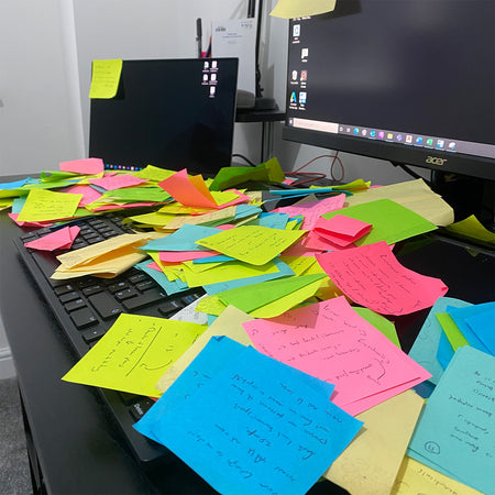 Desktop Whiteboard – Modern Office Accessory and Desktop Organizer ...