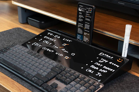 Desktop Whiteboard – Modern Office Accessory and Desktop Organizer ...