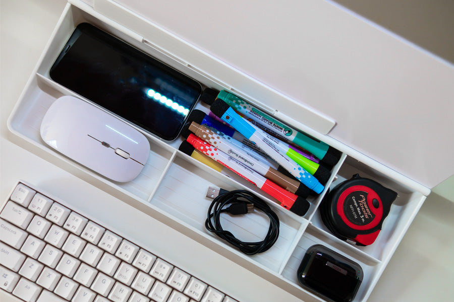 Desktop Whiteboard – Modern Office Accessory and Desktop Organizer ...
