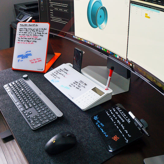 DeskBoard Buddy Desktop Whiteboard – The Smarter Alternative to Sticky